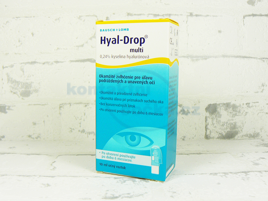 Hyal-Drop multi 10 ml - Kontaktní čočka